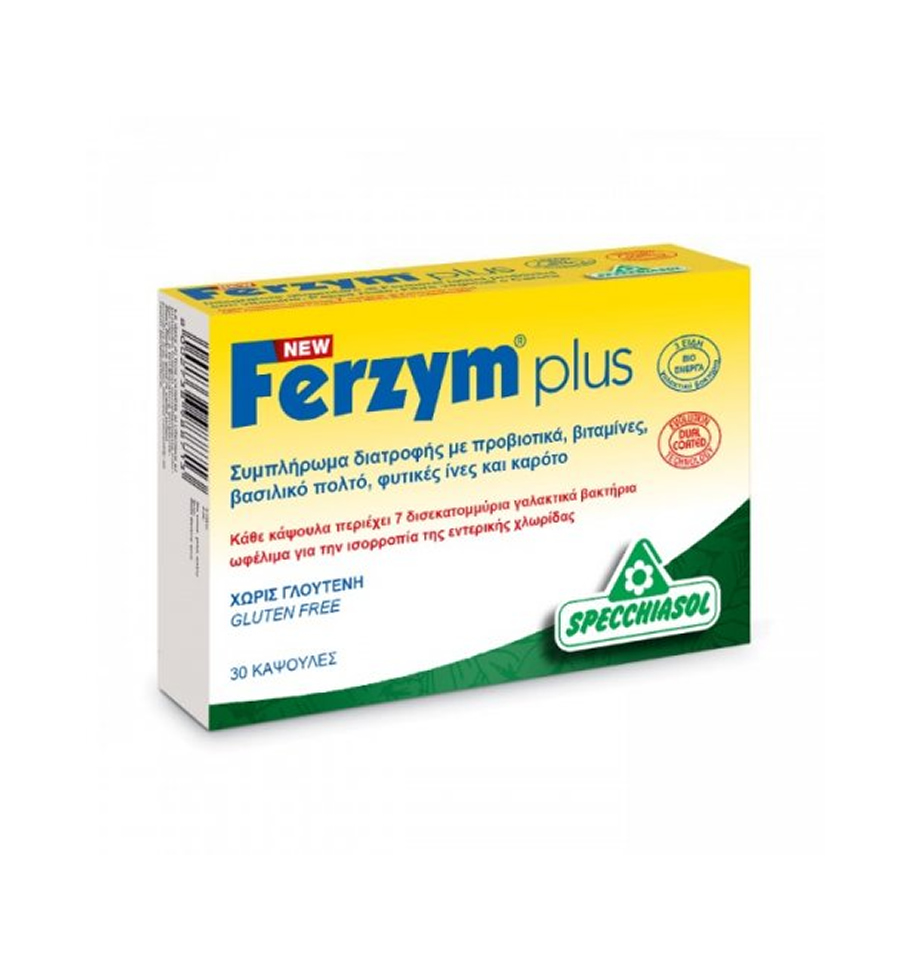 Specchiasol Ferzym Plus 30caps | z-pharm