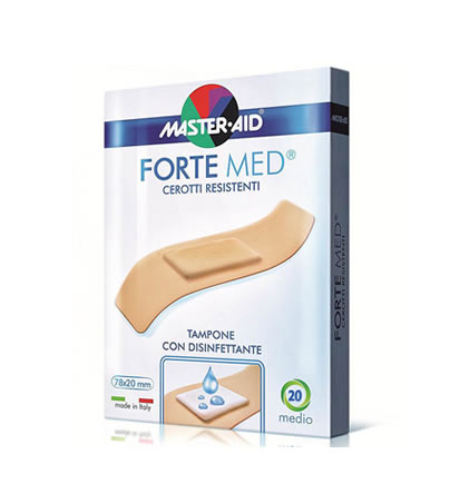 Master Aid Forte Med 20 Strips 78x20mm | z-pharm