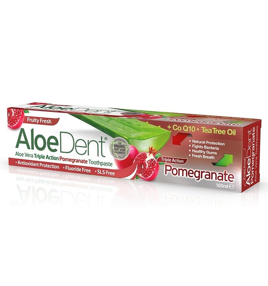 Aloe Dent Triple Action Pomegranate Toothpaste 100ml | z-pharm