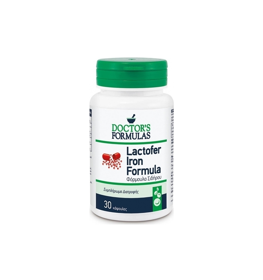 Doctor's Formulas Lactofer Iron Formula 30caps | z-pharm