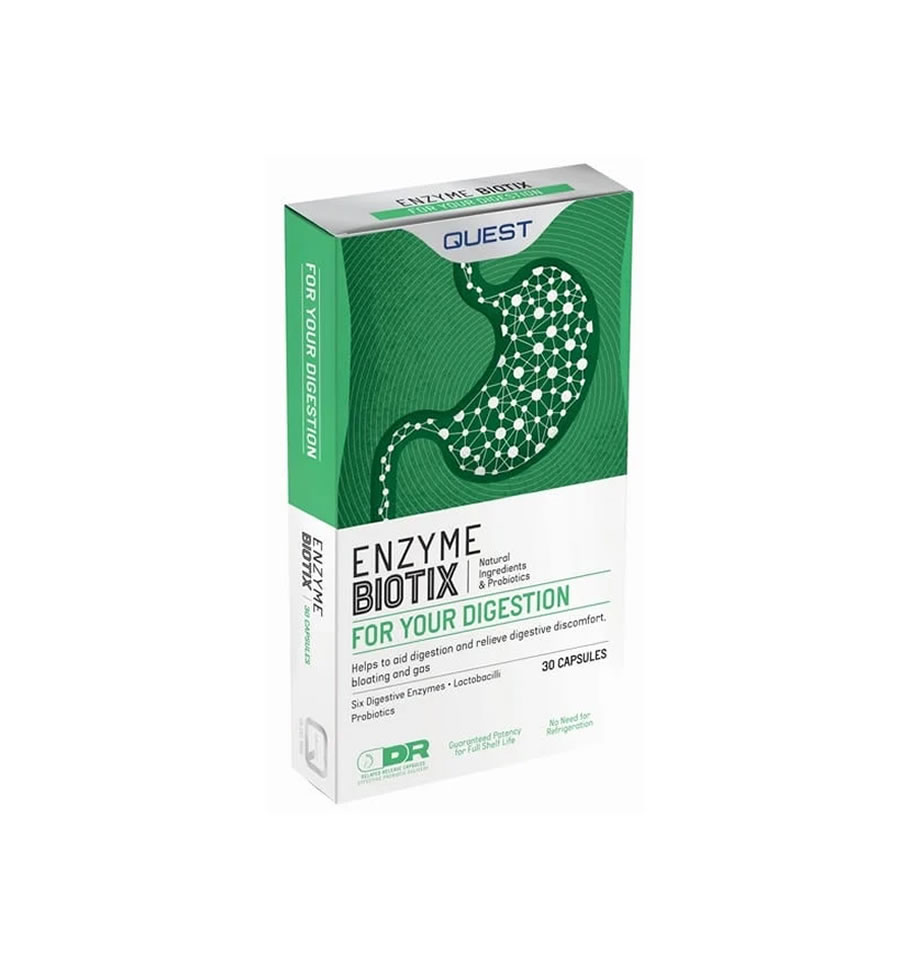 Quest Enzyme Biotix 30caps | z-pharm