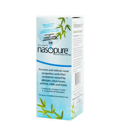 Nasopure Introductory Kit Συσκευή Ρινικής Πλύσης & 4 φακ. ρυθμιστικού ...