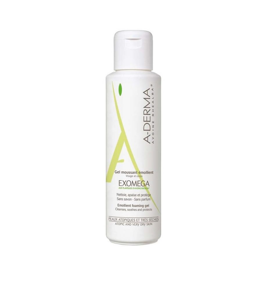 A-Derma Exomega Gel Moussant Emollient, 500ml | z-pharm