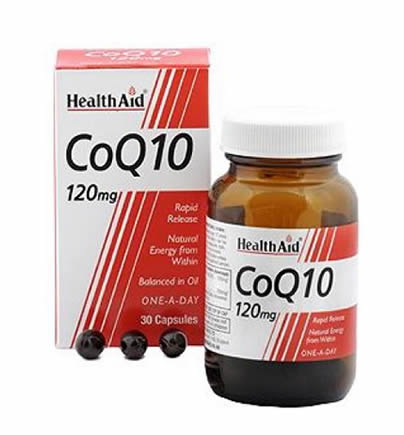 Health Aid CoQ-10 120mg 30caps | z-pharm