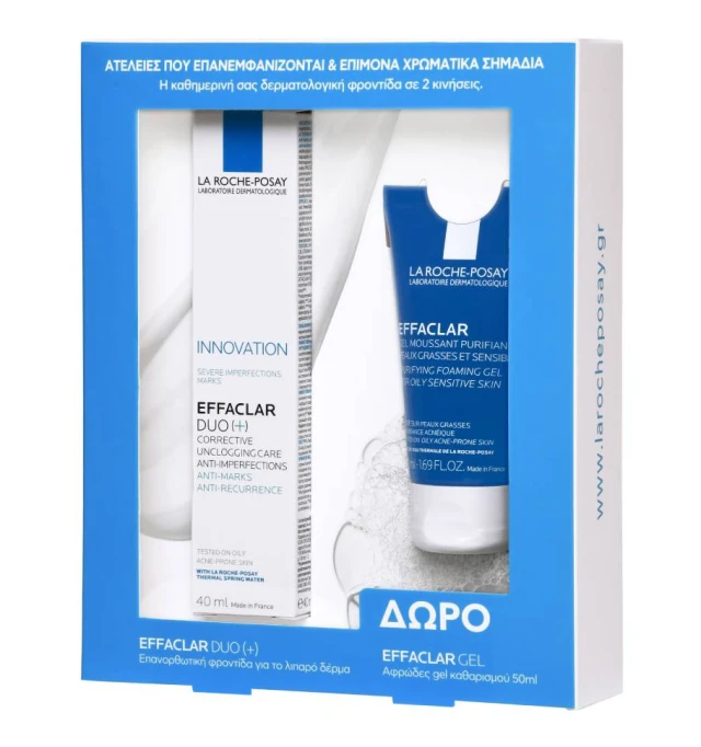 La Roche-Posay Innovation Effaclar Duo[+] 40ml & Effaclar Gel 50ml | z ...