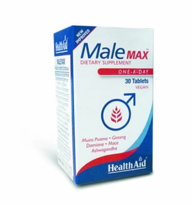 Health Aid Male Max 30 veg.tabs (Export Only) | z-pharm